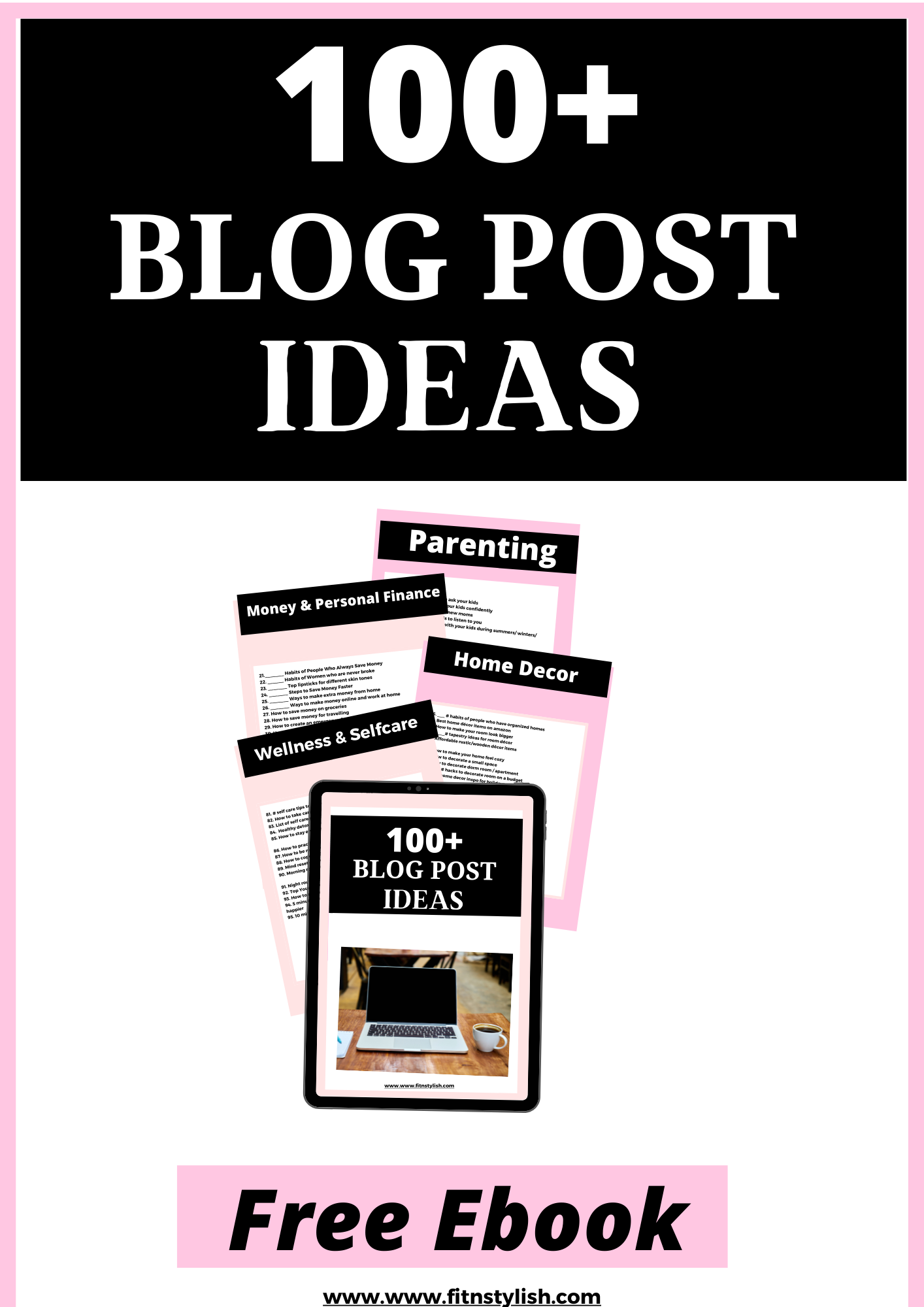 How I made first $100 from my blog: Blog income report 2021 • Fit N Stylish